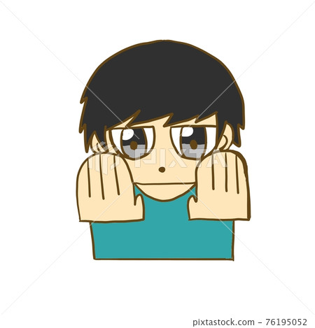 Wait a second - Stock Illustration [76195052] - PIXTA