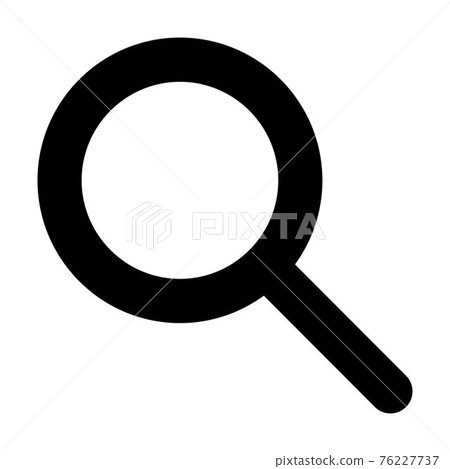 Find icon vector magnifying glass search symbol... - Stock Illustration ...