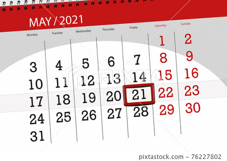 Calendar planner for the month may 2021,... - Stock Illustration ...