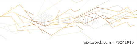 Luxury golden curved lines abstract geometric... - Stock Illustration ...
