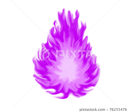 Purple fireball - Stock Illustration [76255476] - PIXTA