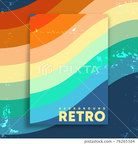 Retro design poster with vintage grunge texture... - Stock Illustration ...