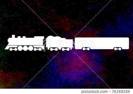 Galactic Rail Trip - Stock Illustration [76268289] - PIXTA