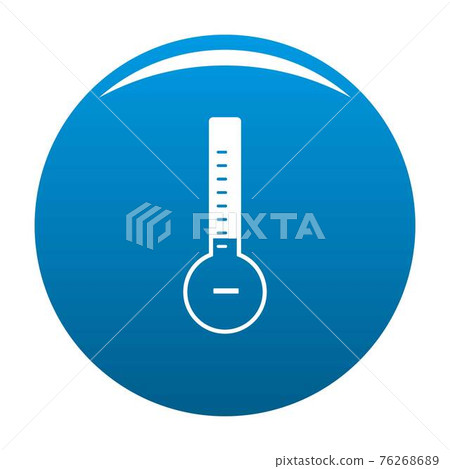 Thermometer cold icon blue vector - Stock Illustration [76268689] - PIXTA