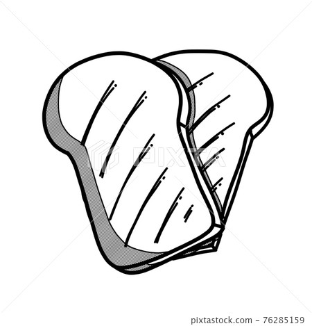 bread doodle vector icon. Drawing sketch... - Stock Illustration ...
