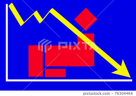 Graph with Japan - Stock Illustration [76304464] - PIXTA