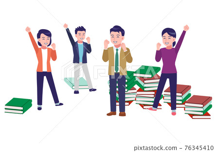 vector, vectors, everybody - Stock Illustration [76345410] - PIXTA