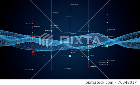 Business network - Stock Illustration [76348017] - PIXTA