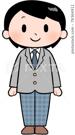 Uniform (blazer) student - Stock Illustration [76364911] - PIXTA