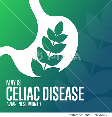 Coeliac Disease Logo The Anatomy Of Coeliac Chart/Poster