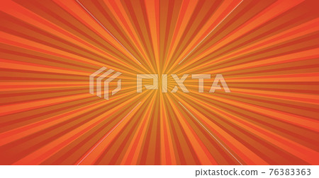 Abstract image, orange rays of the sun on a red... - Stock Illustration ...