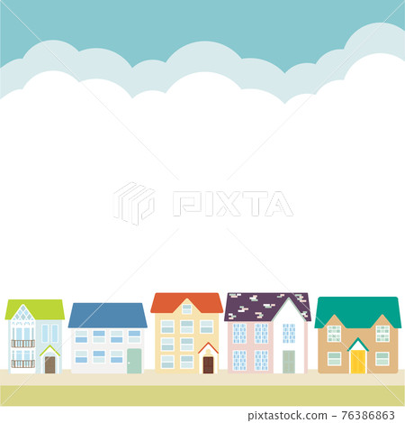 townscape, vector, vectors - Stock Illustration [76386863] - PIXTA
