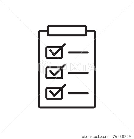 Project planning outline icon vector for your... - Stock Illustration ...