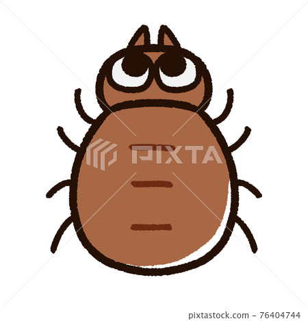 Cute tick character - Stock Illustration [76404744] - PIXTA