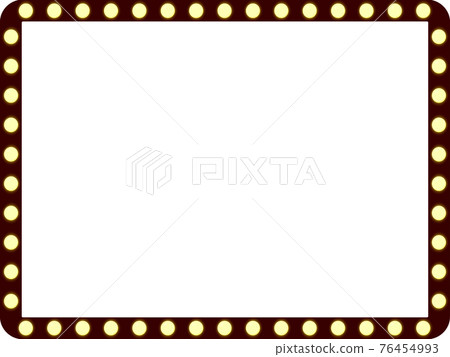 Broadway Lights Border Clipart