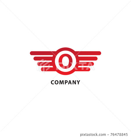 Letter O Initial Abjad Logo Design Template....-插圖素材 [76478845] - PIXTA圖庫