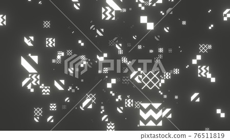 Cyber Geometry Pattern Abstract [There is... - Stock Illustration ...