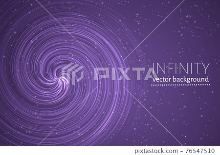 Ultra violet wavy space background. Glowing... - Stock Illustration ...