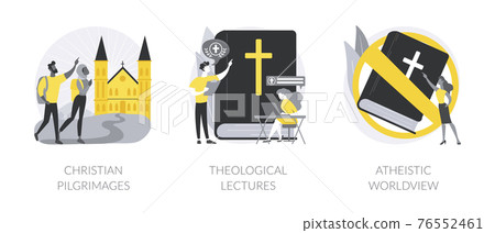 Religious doctrine abstract concept vector... - Stock Illustration ...