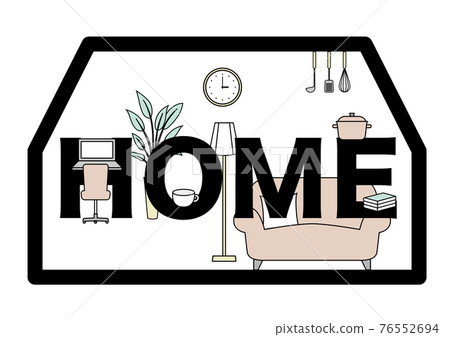 HOME mark - Stock Illustration [76552694] - PIXTA
