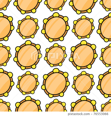 circle mirror seamless pattern textile print.... - Stock Illustration ...