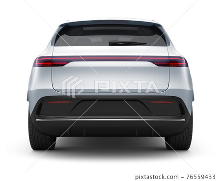 Compact luxury SUV - rear view - Stock Illustration [76559433] - PIXTA
