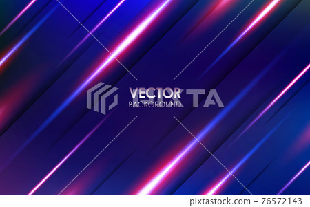 Neon color vector background - Stock Illustration [76572143] - PIXTA