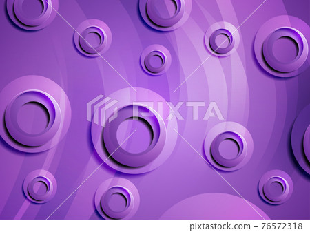 Bright violet abstract wavy corporate vector...-插圖素材 [76572318] - PIXTA圖庫