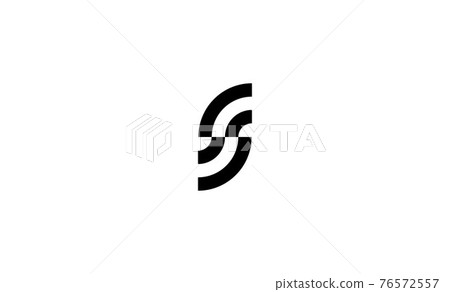 initial S Logo Monogram Design Vector illustration - Stock Illustration ...