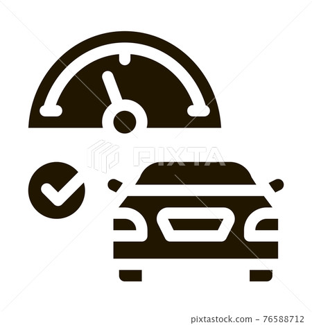 speed control icon vector symbol illustration - Stock Illustration ...