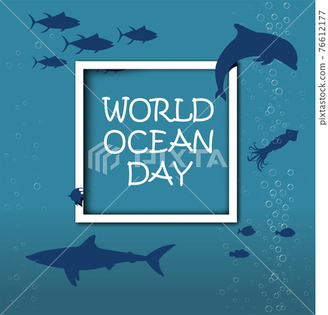 World Oceans Day June 8 Vector ill - Stock Illustration [76612177] - PIXTA