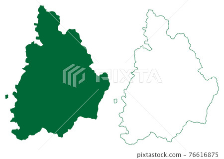 Dahod district (Gujarat State, Republic of... - Stock Illustration ...