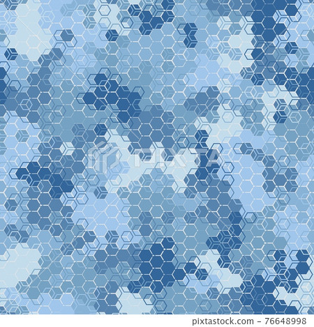 Arctic blue colors seamless pattern background... - Stock Illustration ...