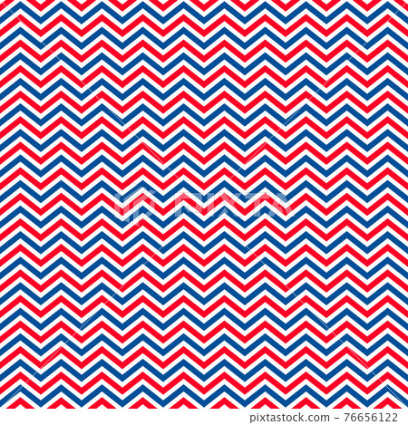 Red And Blue Chevron Background