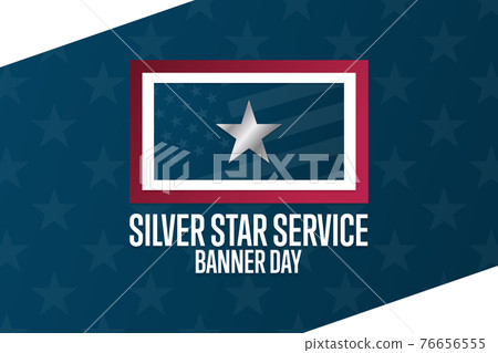 Silver Star Service Banner Day. May 1. Holiday...-插圖素材 [76656555] - PIXTA圖庫