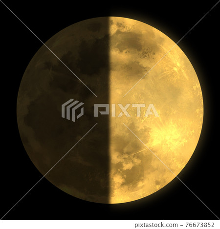 Illustration material of the moon of the moon... - Stock Illustration ...
