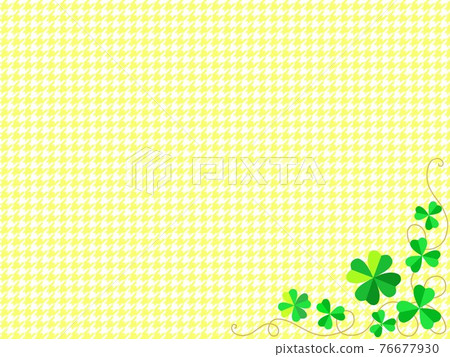 four leaves, clover, flame - Stock Illustration [76677930] - PIXTA