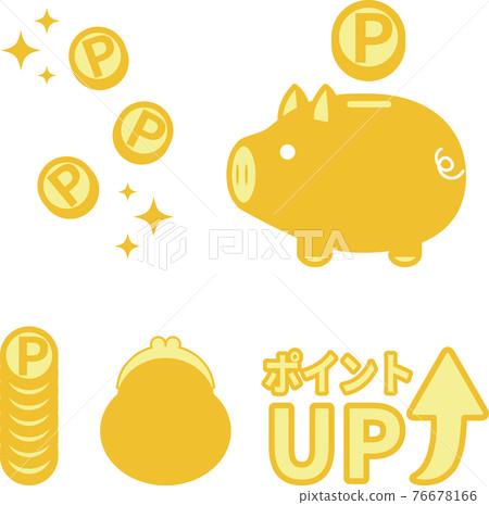 Point money pictogram icon coin business image... - Stock Illustration ...