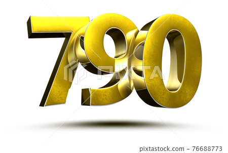 numbers 790. - Stock Illustration [76688773] - PIXTA