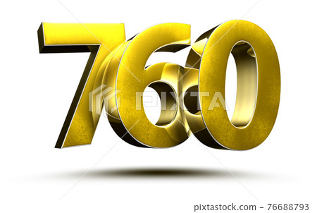 760 numbers. - Stock Illustration [76688793] - PIXTA