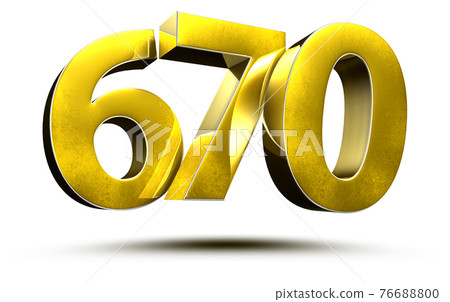 670 numbers. - Stock Illustration [76688800] - PIXTA