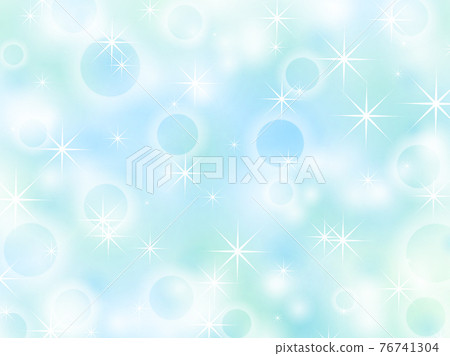 Glitter light blue fairy tale wallpaper - Stock Illustration [76741304 ...