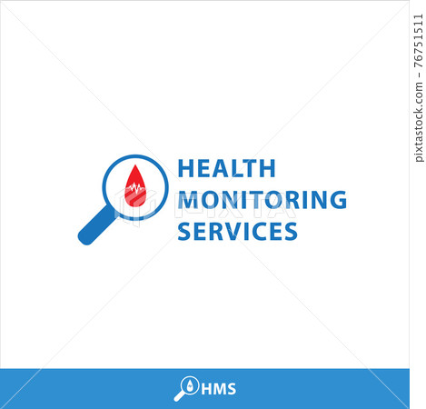 Health monitoring services logo design... - Stock Illustration ...