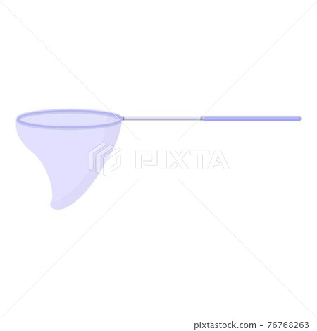 Net for cleaning swimming pool icon, cartoon style - Stock Illustration ...