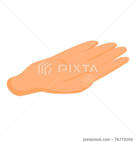 Give me hand gesture icon, cartoon style - Stock Illustration [76778208 ...