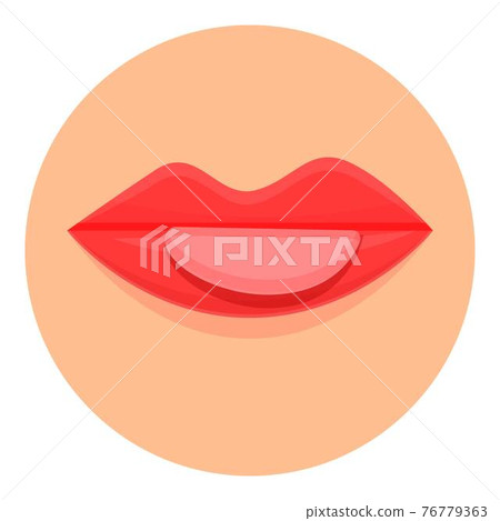 Lips organ icon, cartoon style - Stock Illustration [76779363] - PIXTA