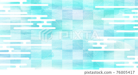 Japanese pattern haze pattern background - Stock Illustration [76805417 ...