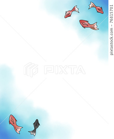 Goldfish Frame - Stock Illustration [76815701] - PIXTA
