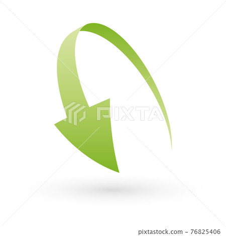 Simple loop circle arrow icon - Stock Illustration [76825406] - PIXTA