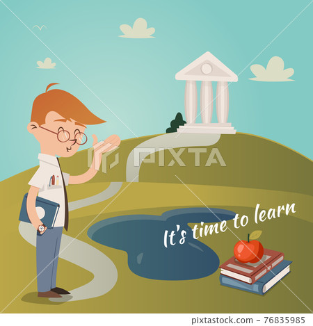 Its Time To Learn - Stock Illustration [76835985] - PIXTA